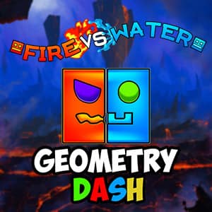 Fire and Water Geometry Dash - Jogo Online - Joga Agora | Jogojogar
